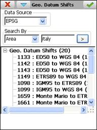 Geodetic Datum Shifts