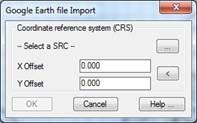 Import Google Earth file