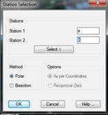Setting Out Points with Respect to an Alignment
