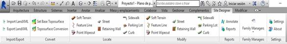 Exportación superficies LandXML para Revit