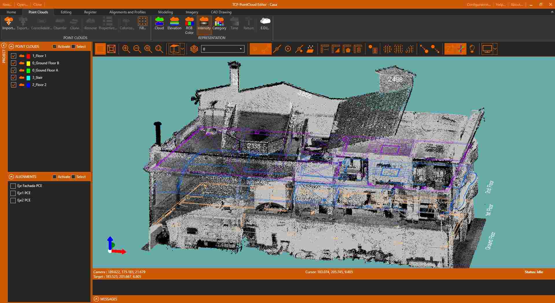 Tcp PointCloud Editor | Indoor Measurement Management