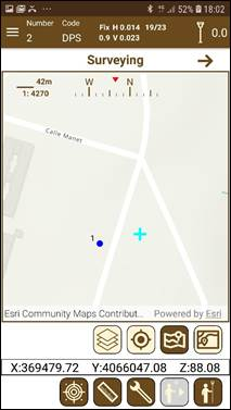 10.1 Map surveying screen